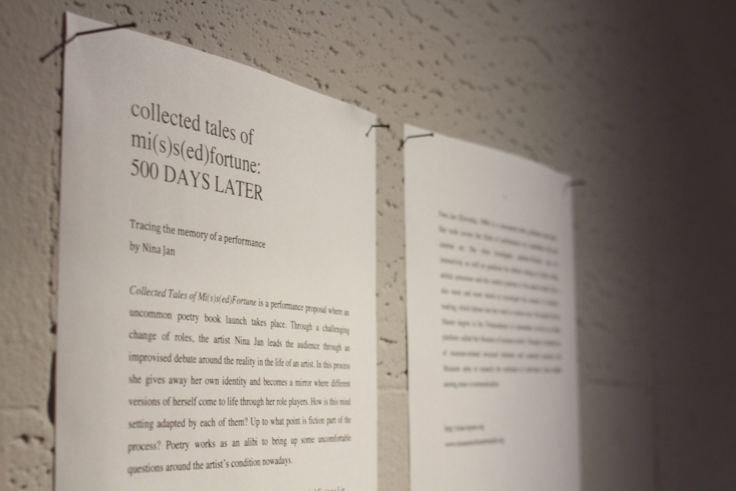 Collected Tales: 500 Days Later « Nina Jan